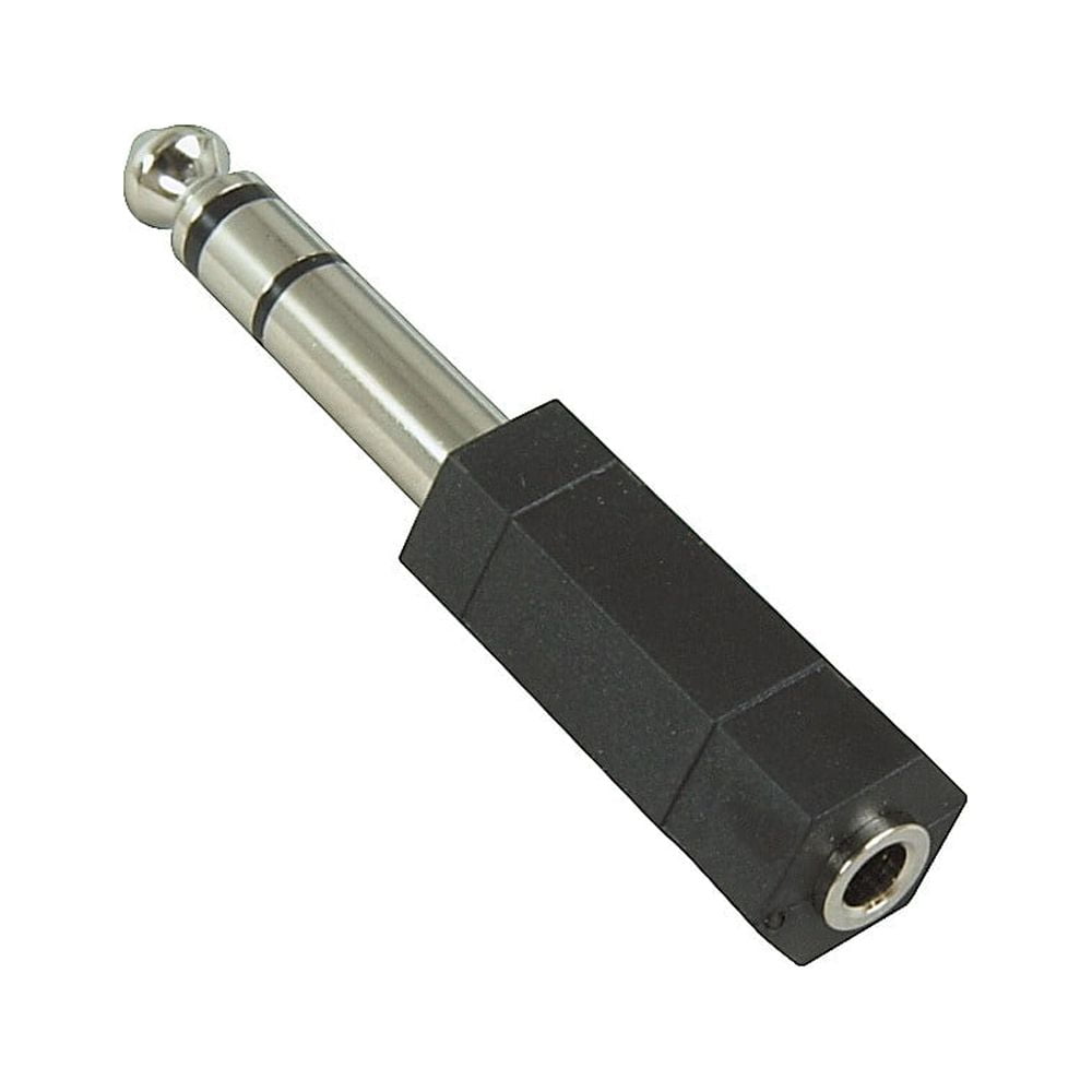 Hosa Technology 3.5 mm TRSF to 1/4" TRSM Adapter Audio Accessories ...