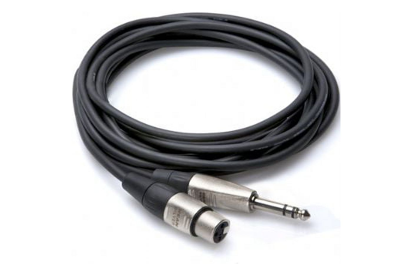 Hosa Technology 50' REAN 1/4" TRS to XLR3F Pro Balanced Interconnect ...