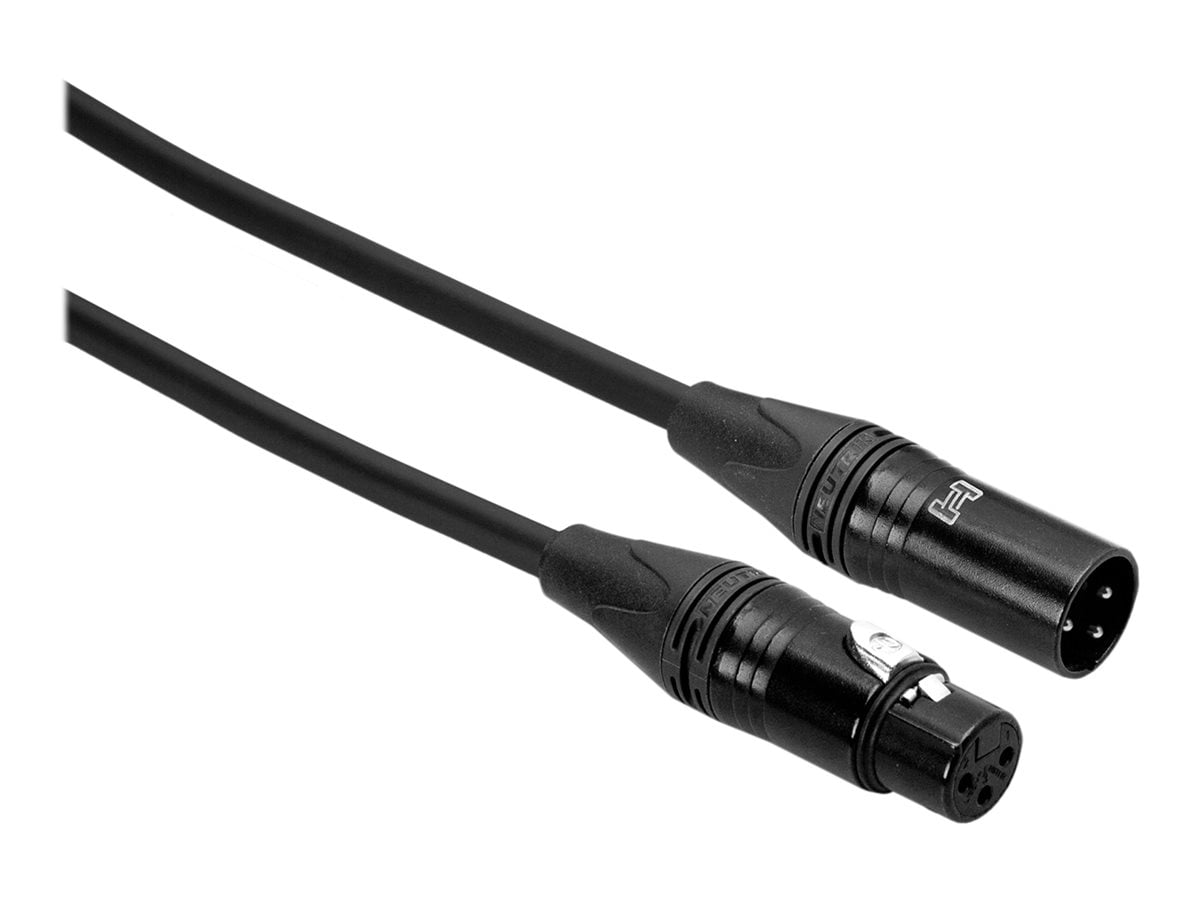 Hosa Technology CMK-003AU 3' XLR Male to Female High-Quality Microphone ...
