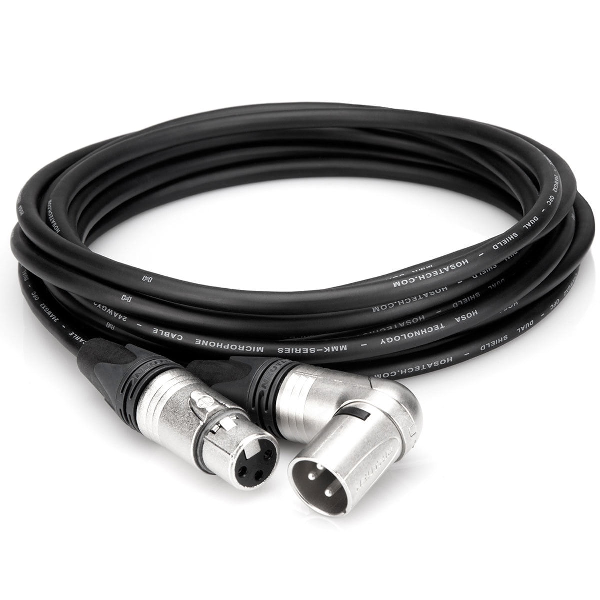 Hosa Technology Camcorder Microphone Cable, Neutrik XLR3F to Right ...