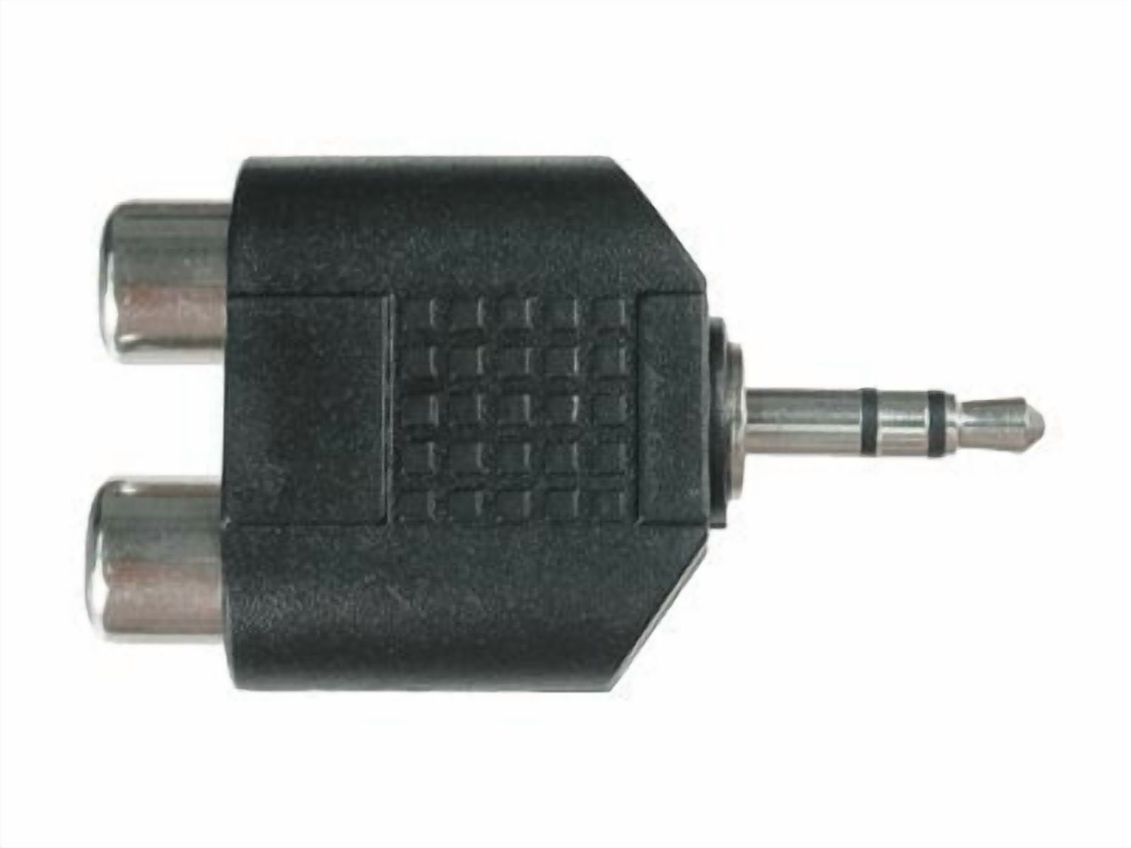 HOSA DUAL RCA STEREO Adapter - Walmart.com