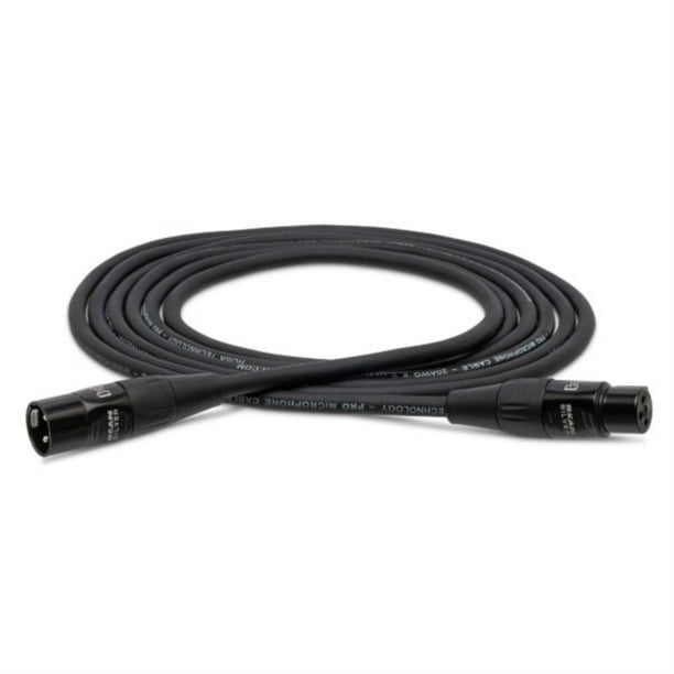 15' Pro Mic Cable Rean Xlr3f To Xlr3m - Walmart Business Supplies