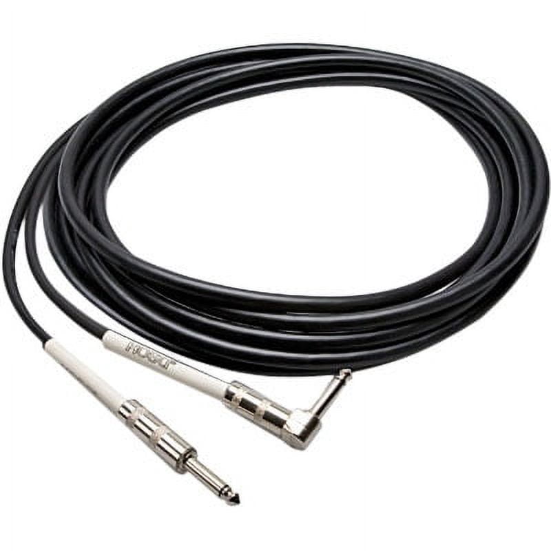 Hosa Technology Straight to Right-Angle Guitar Cable, 25' - Walmart.com