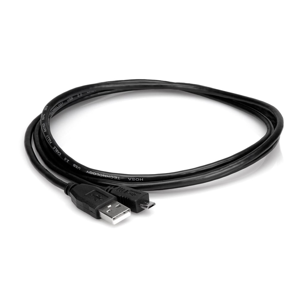Hosa USB-206AC High Speed USB Cable, Type A to Micro-B, 6 ft - Walmart.com