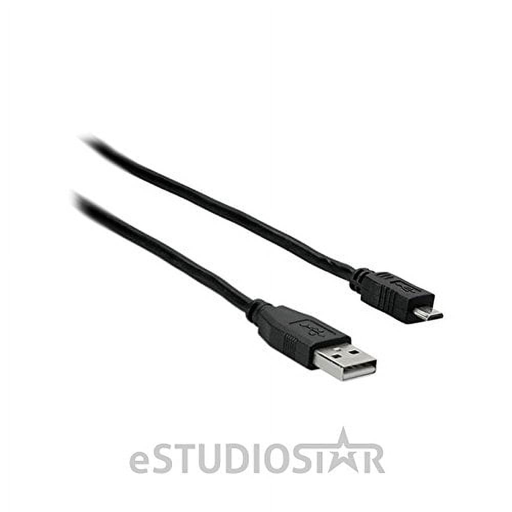 Hosa - USB-210AC - 10 High-Speed USB Type A Male to Micro-B Male Cable ...
