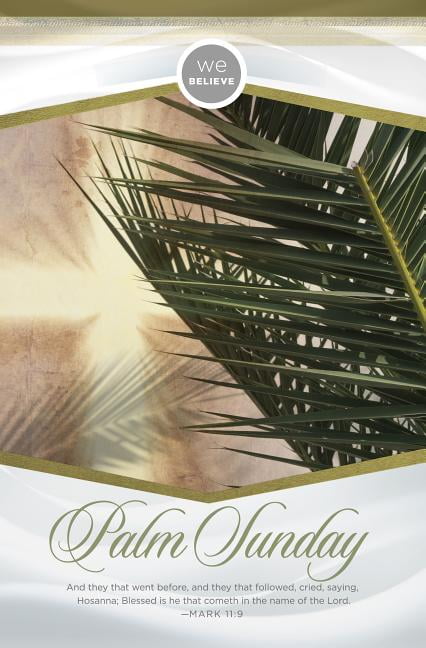 Hosanna, Palm Sunday Bulletin Hosanna, Palm Sunday Bulletin (Other ...