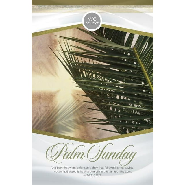 Hosanna, Palm Sunday Bulletin Hosanna, Palm Sunday Bulletin (Other ...