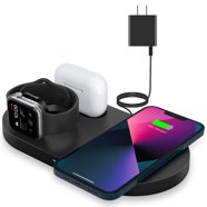 LAX Fast Qi Wireless Charger Stand for iPhone /, Samsung, Google Pixel ...