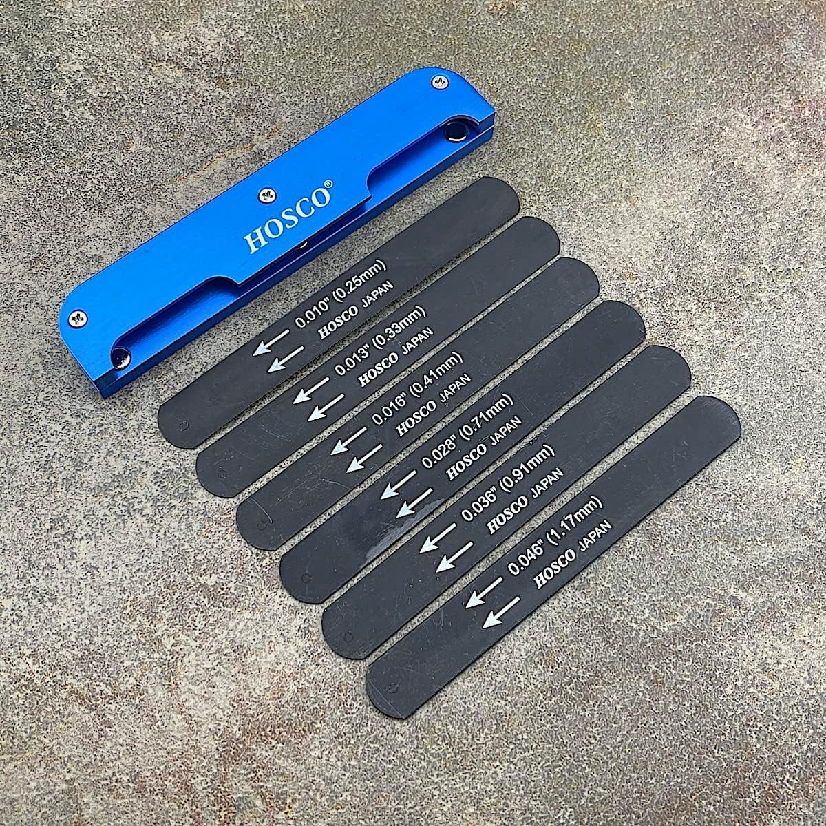 Hosco Black Nut Files Set w/Mag-holder (Electric Guitar) - H-NF-EG010 - Walmart.com