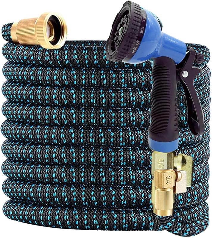 Hose 100ft Expandable Garden Hose with Holder - Heavy Duty Superior ...