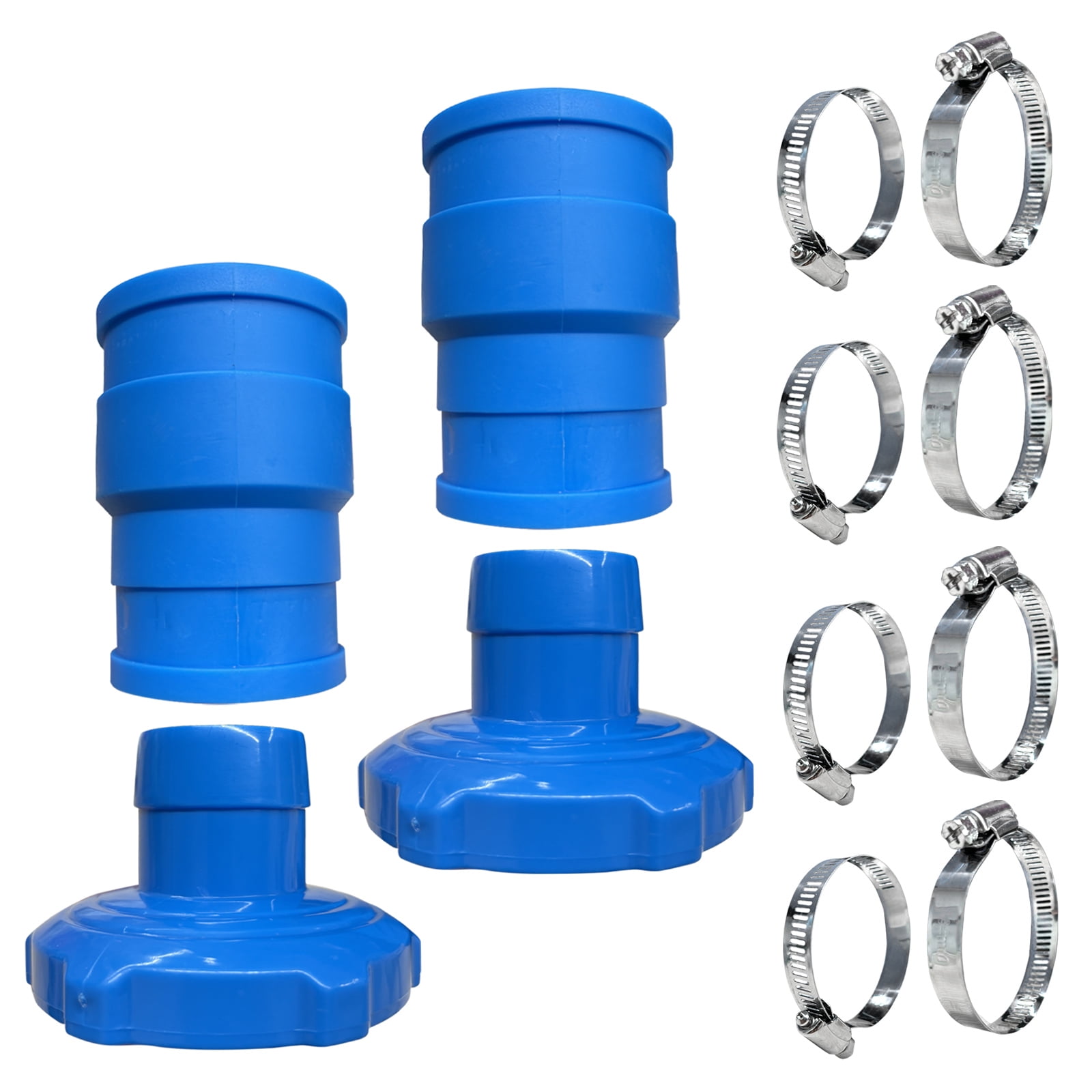 Hose B Adapter Kit 1 1/2 Inches Pool Vacuum Adapter Rubber Hose ...