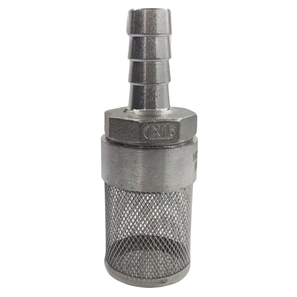 Hose Barb Filter Stainless Steel 304 Strainer Mesh Pipe Pump Fuel Gas ...