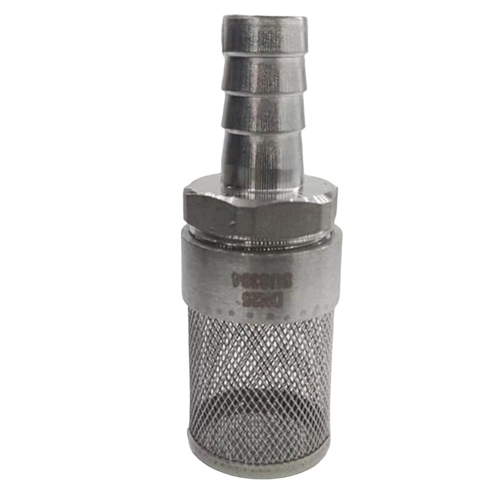 Hose Barb Filter Stainless Steel 304 Strainer Mesh Pipe Pump Fuel Gas ...