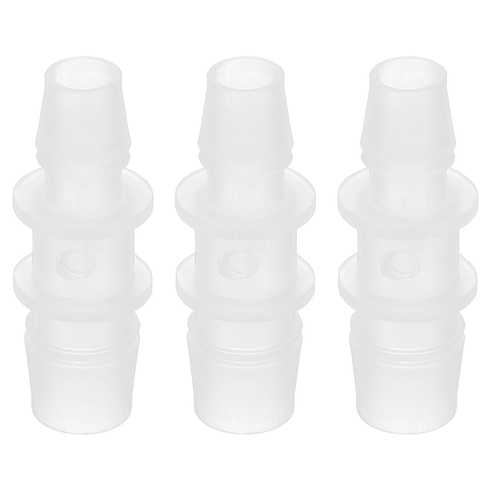 Hose Barb Reducer, 3 Pcs 1/2" to 3/8" Hose ID Connectors Joint Plastic ...