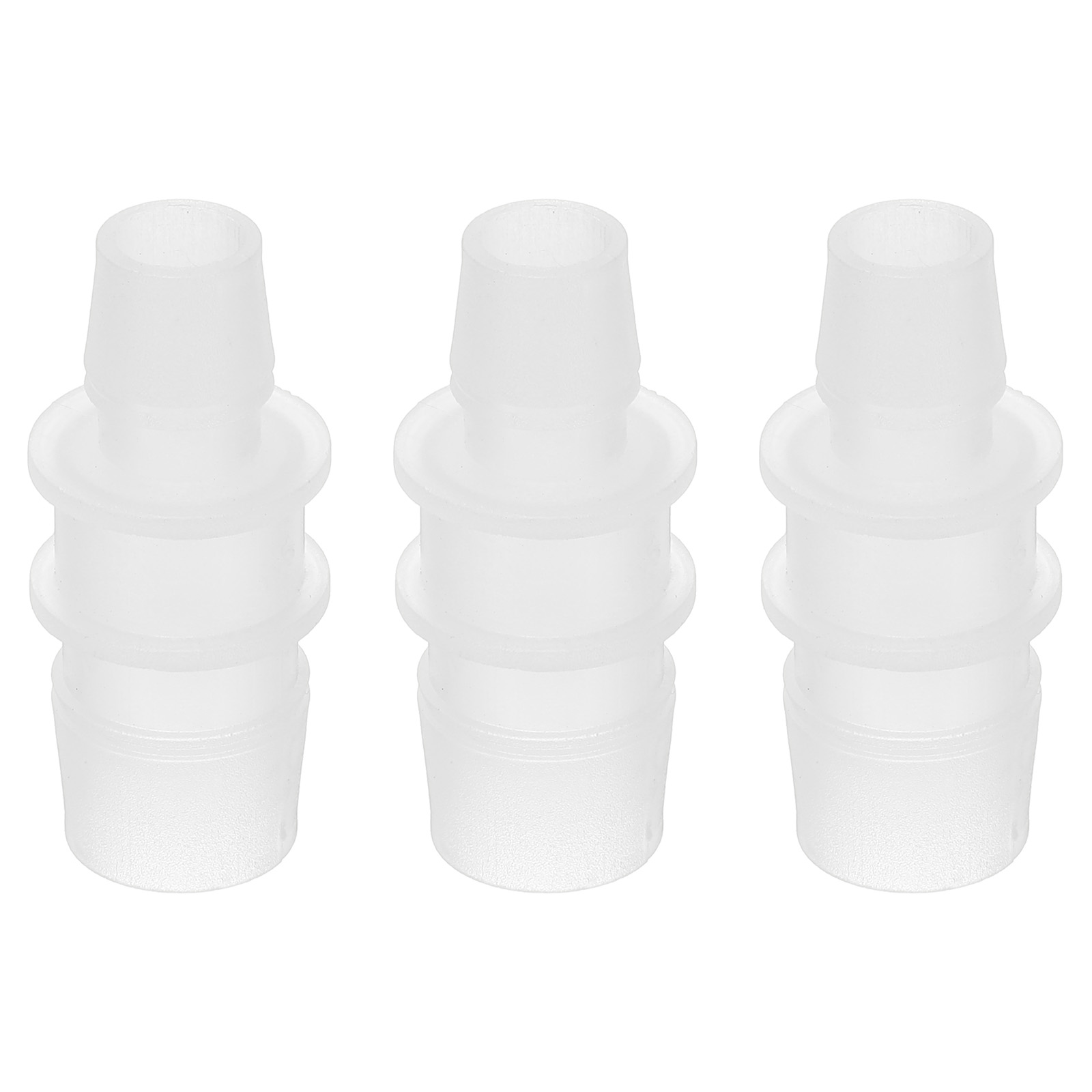 Hose Barb Reducer, 3 Pcs 3/4" to 1/2" Hose ID Connectors Joint Plastic ...