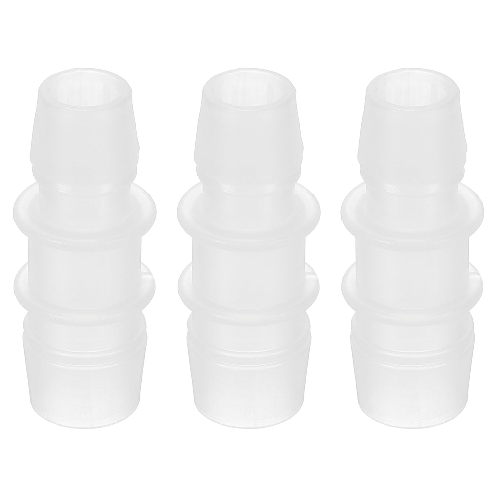 Hose Barb Reducer, 3 Pcs 5/8" to 1/2" Hose ID Connectors Joint Plastic ...