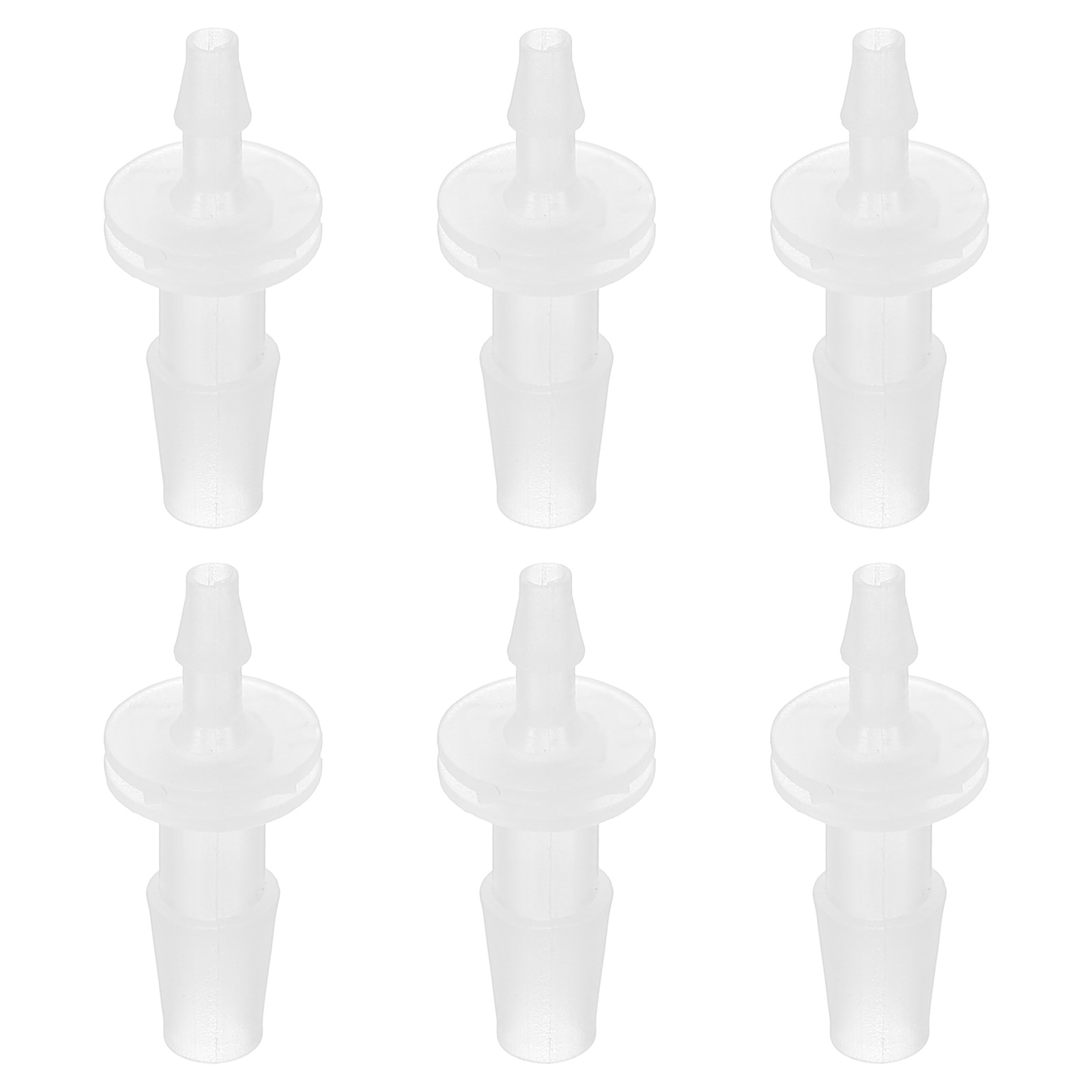 Hose Barb Reducer, 6 Pcs 1/4" to 1/8" Hose ID Connectors Joint Plastic ...