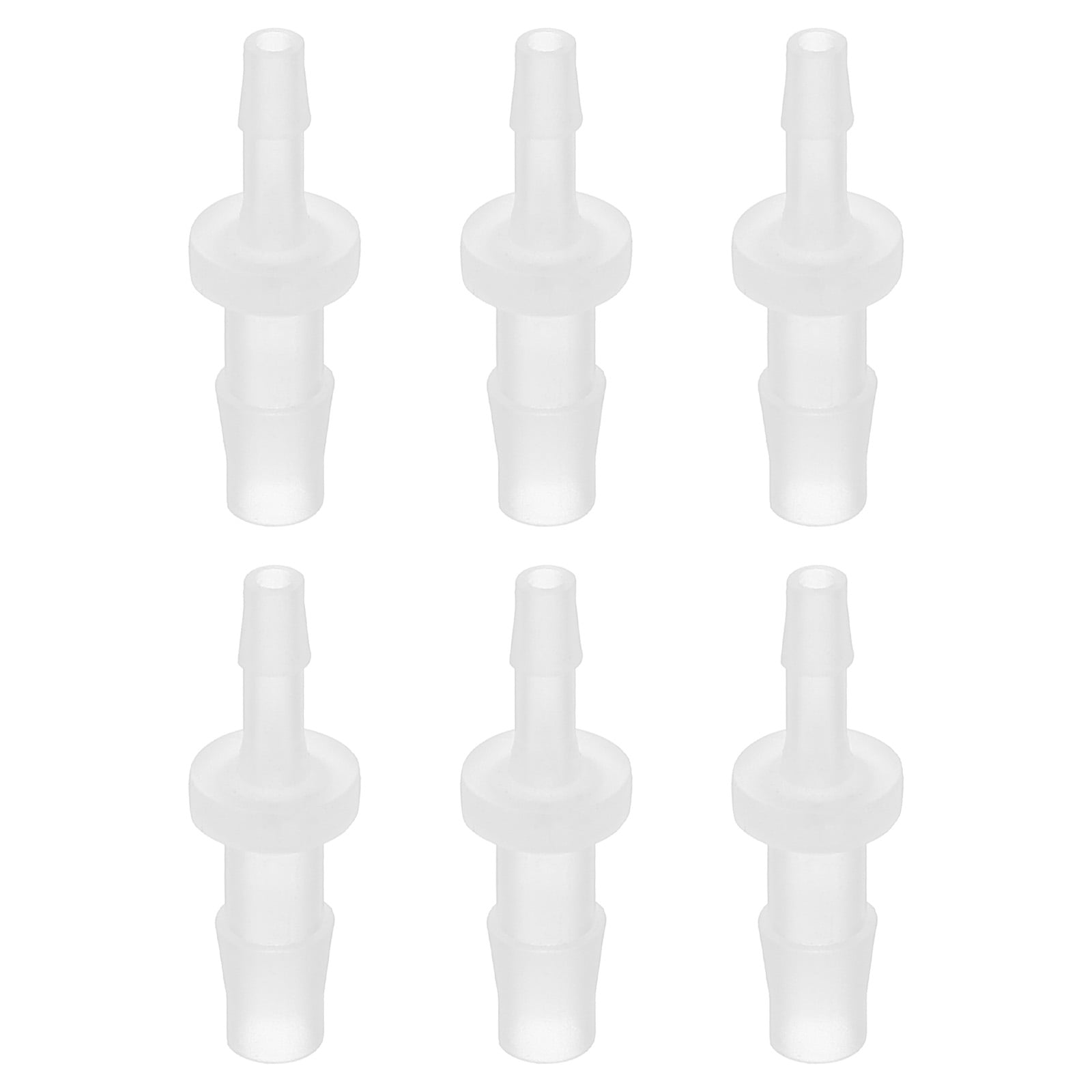 Hose Barb Reducer, 6 Pcs 1/4" to 5/32" Hose ID Connectors Joint Plastic ...