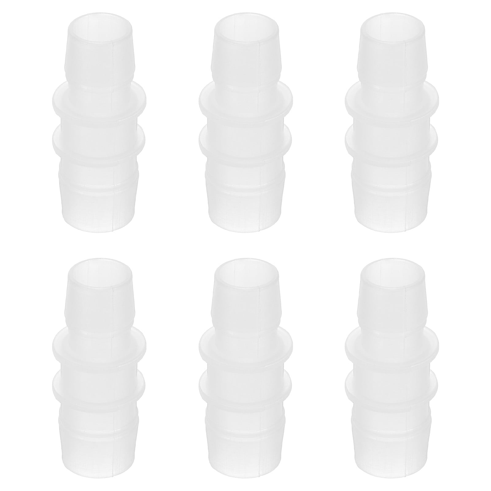 Hose Barb Reducer, 6 Pcs 3/4" to 5/8" Hose ID Connectors Joint Plastic ...