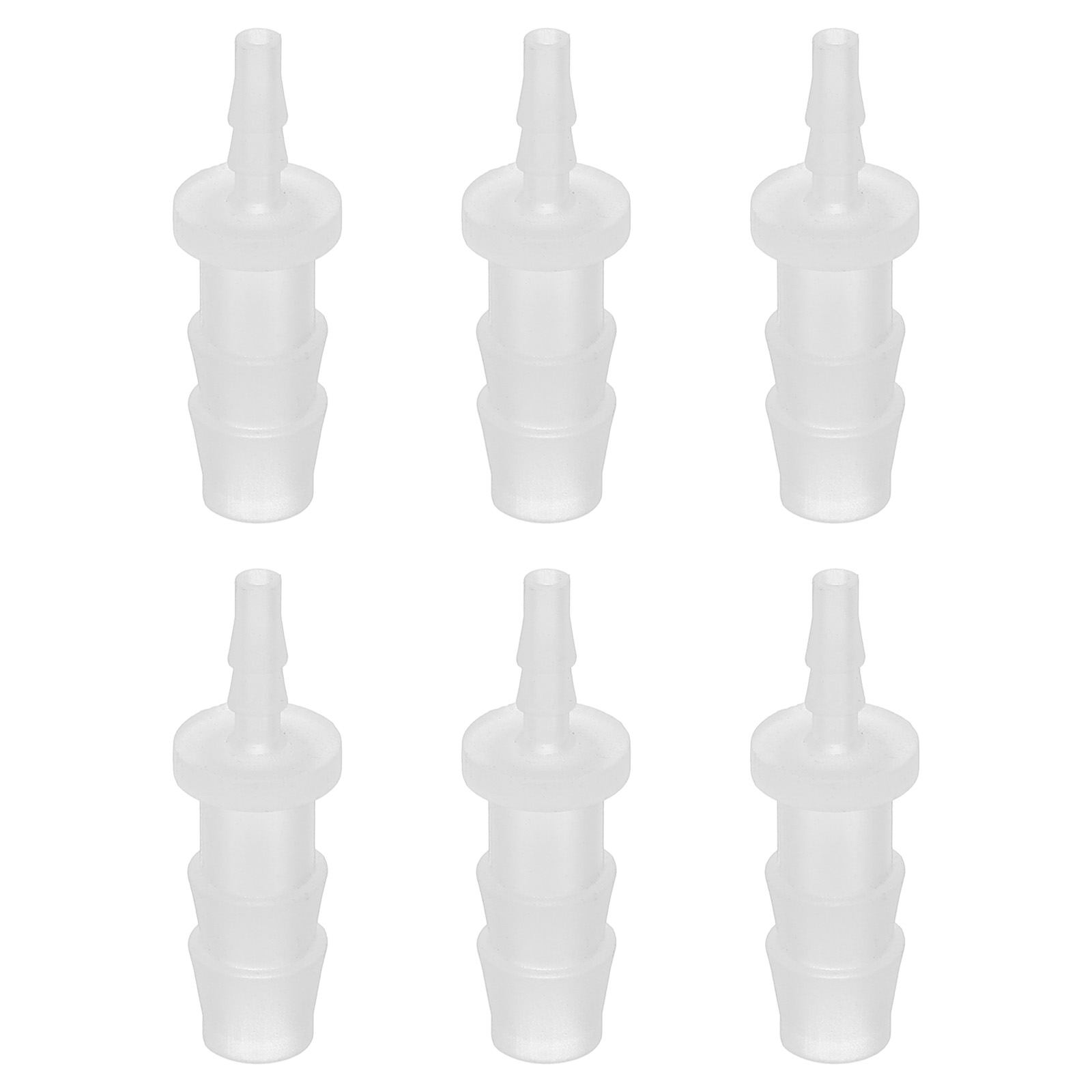 Hose Barb Reducer, 6 Pcs 5/16" to 1/8" Hose ID Connectors Joint Plastic ...
