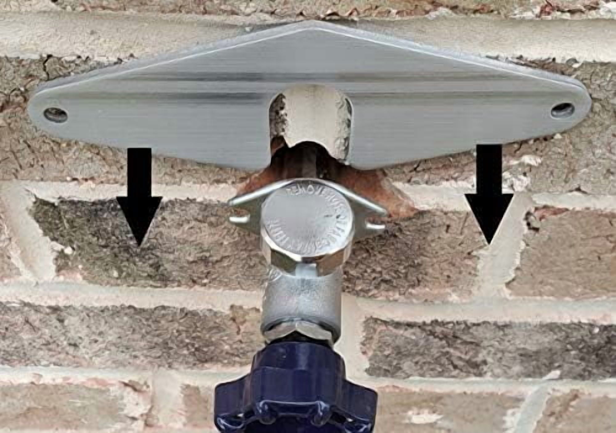 THE Hose Bib Buddy (2-Pack) - Finest Spigot Mounting Plate | Hose Bib ...
