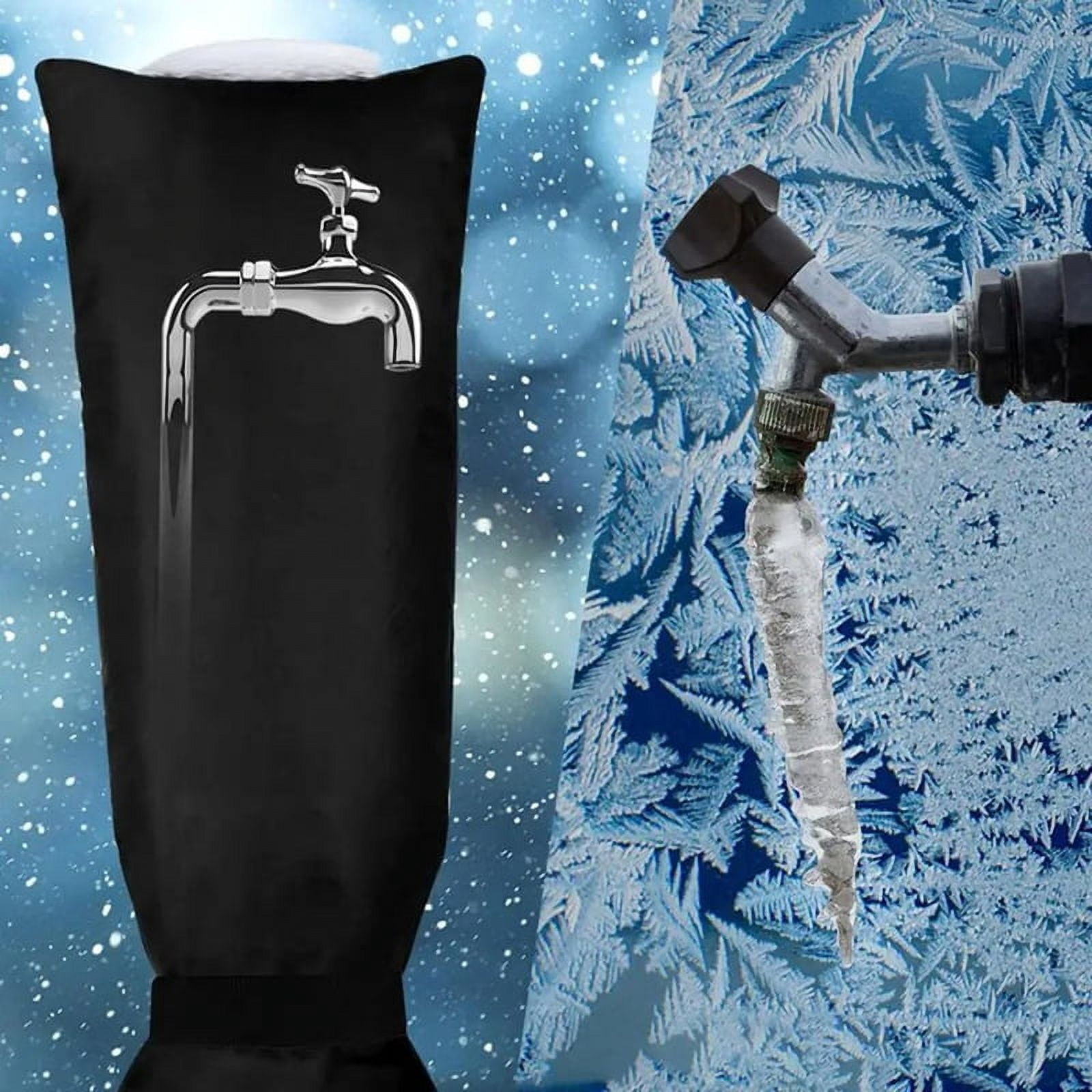 Hose Bib Covers Water Hose Bib Socks Black Outdoor Faucet Covers for ...