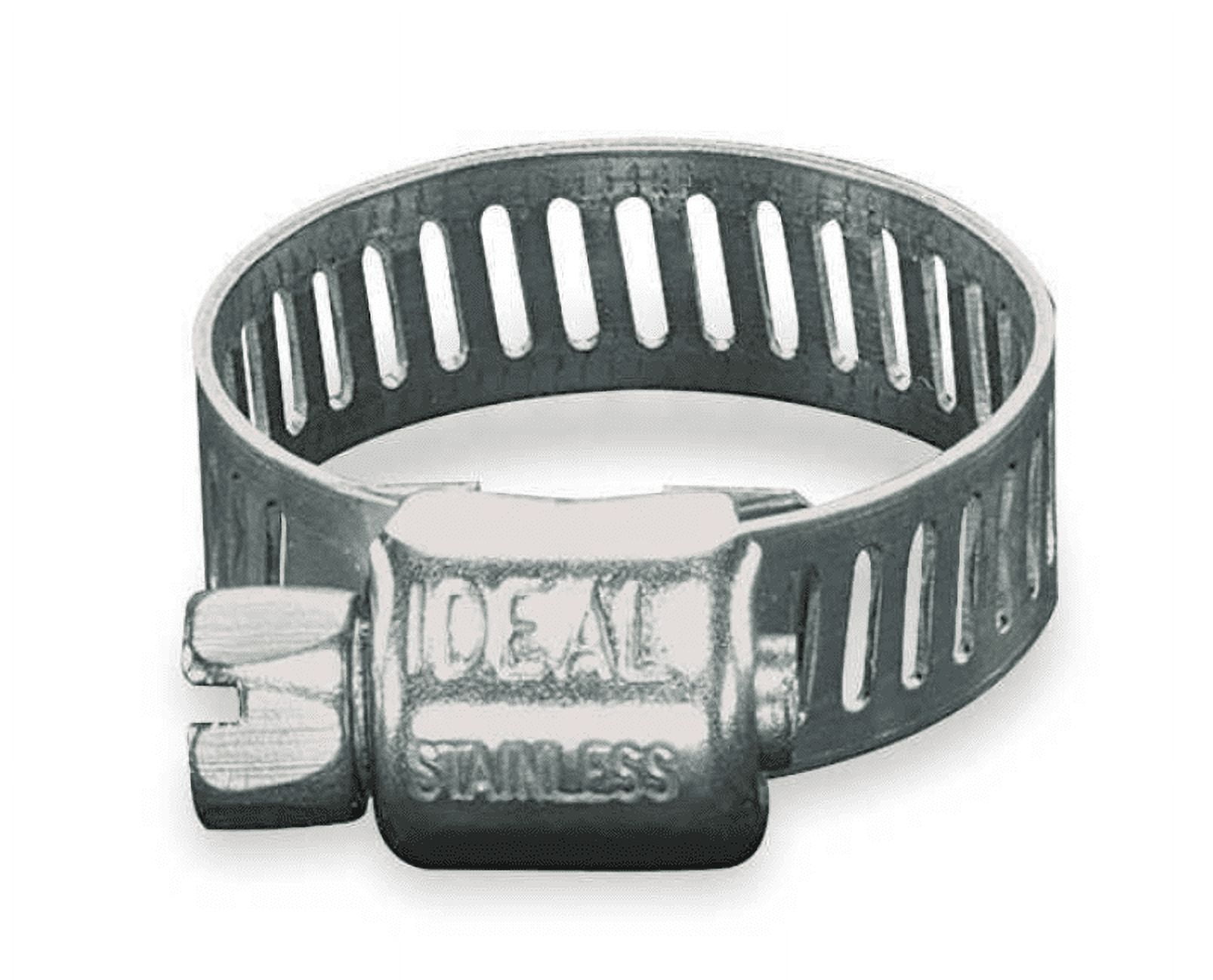 Hose Clamp, 5/16 to 5/8 In, SAE 4, SS, PK10 - Walmart.com