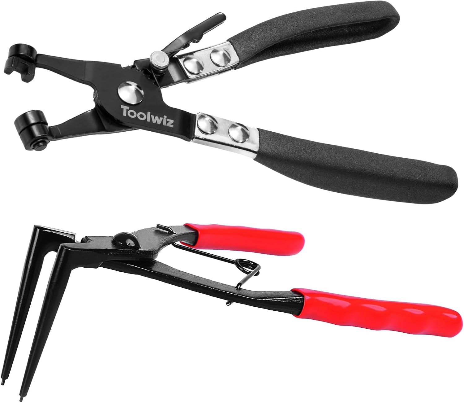 Hose Clamp Pliers Heavy Duty Auto Repairing Tool, Snap Ring Pliers Set ...