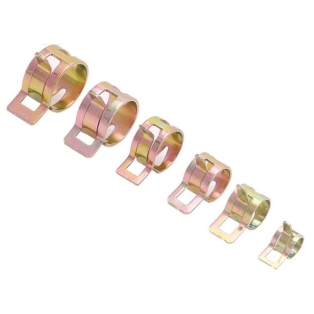 Hose Clamp,Stainless Steel Set Clamp Air Tube Water Pipe Clamp 60 Pcs ...