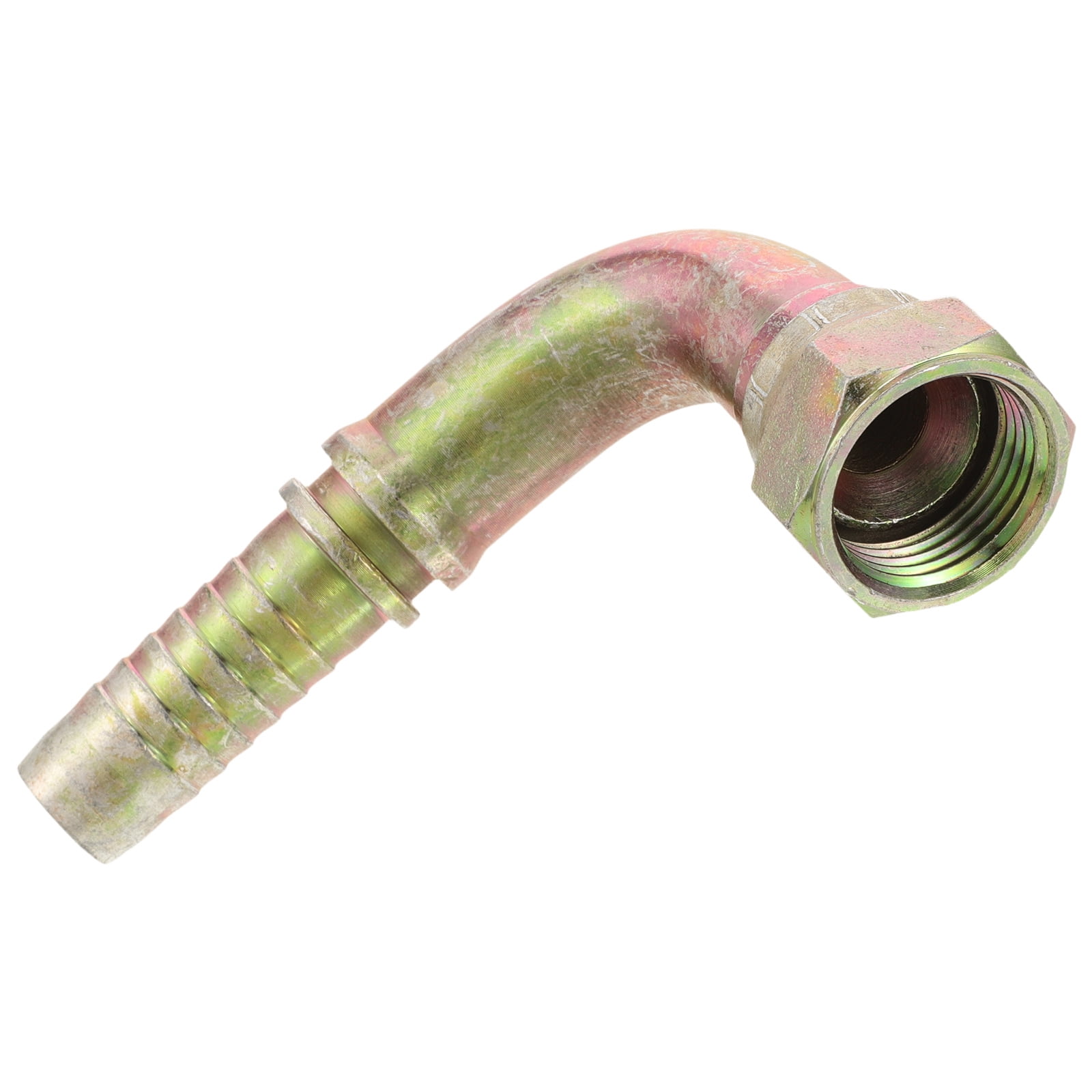 FONDOTIN Oil Line Connector Hose Replacement Adapter Iron 1Pcs 4.72X3 ...