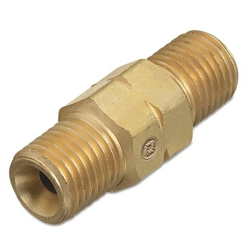 Hose Couplers, 200 psi, Brass, A-Size, Oxygen | Bundle of 2 Each ...