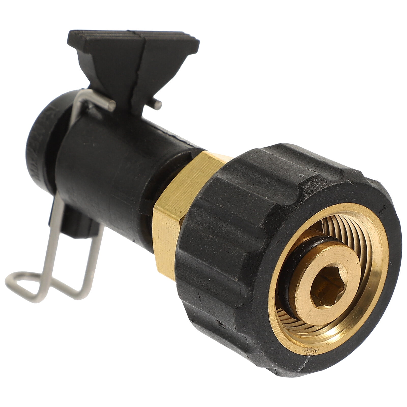 unbranded Garden Hose Quick Connect High Pressure Washer Adapter Black ...