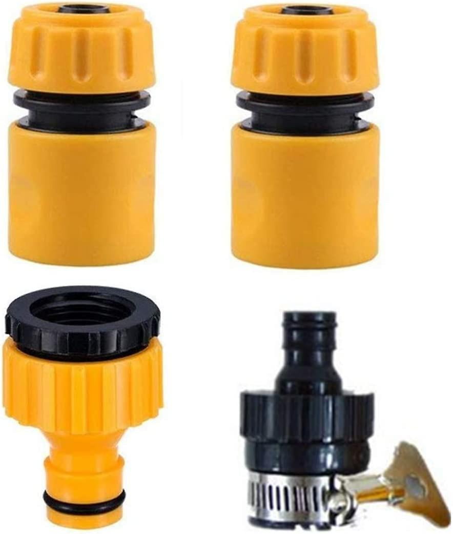 Hose End Quick Connect Fitting 1/2" Hose Pipe Quick Connector(2 Pack ...