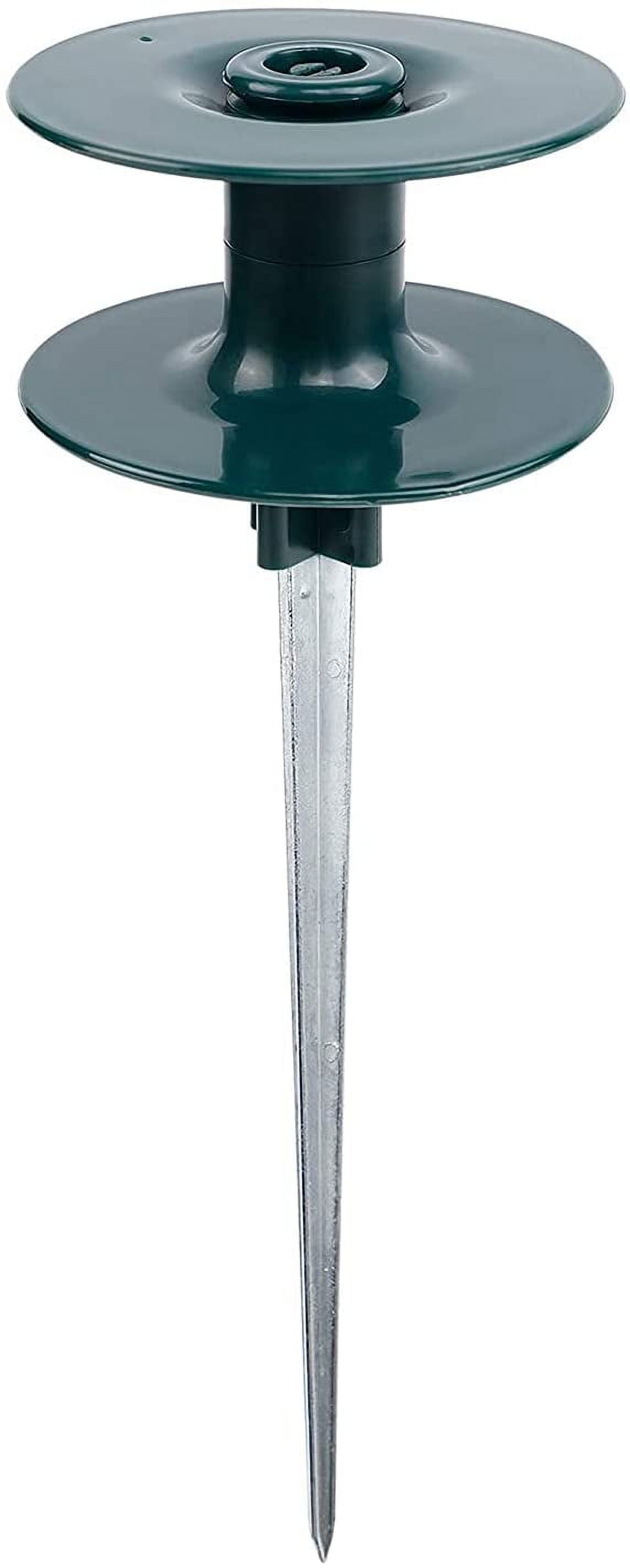 Hose Guide Spikes, on Zinc Spike Garden Orbit 4-Pack with Metal Water ...