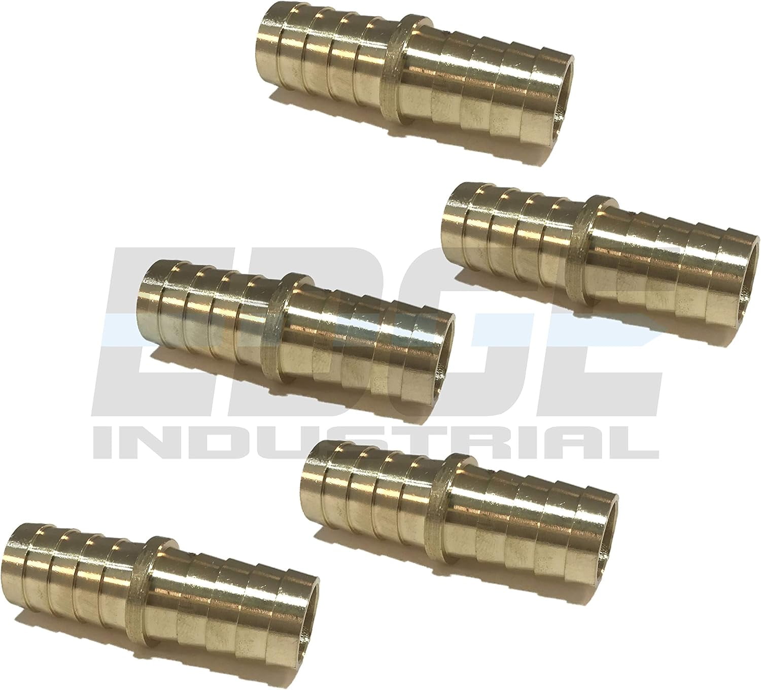 Hose ID Brass Hose Barb SPLICER Union Fitting Fuel/AIR/Water/Oil/Gas ...