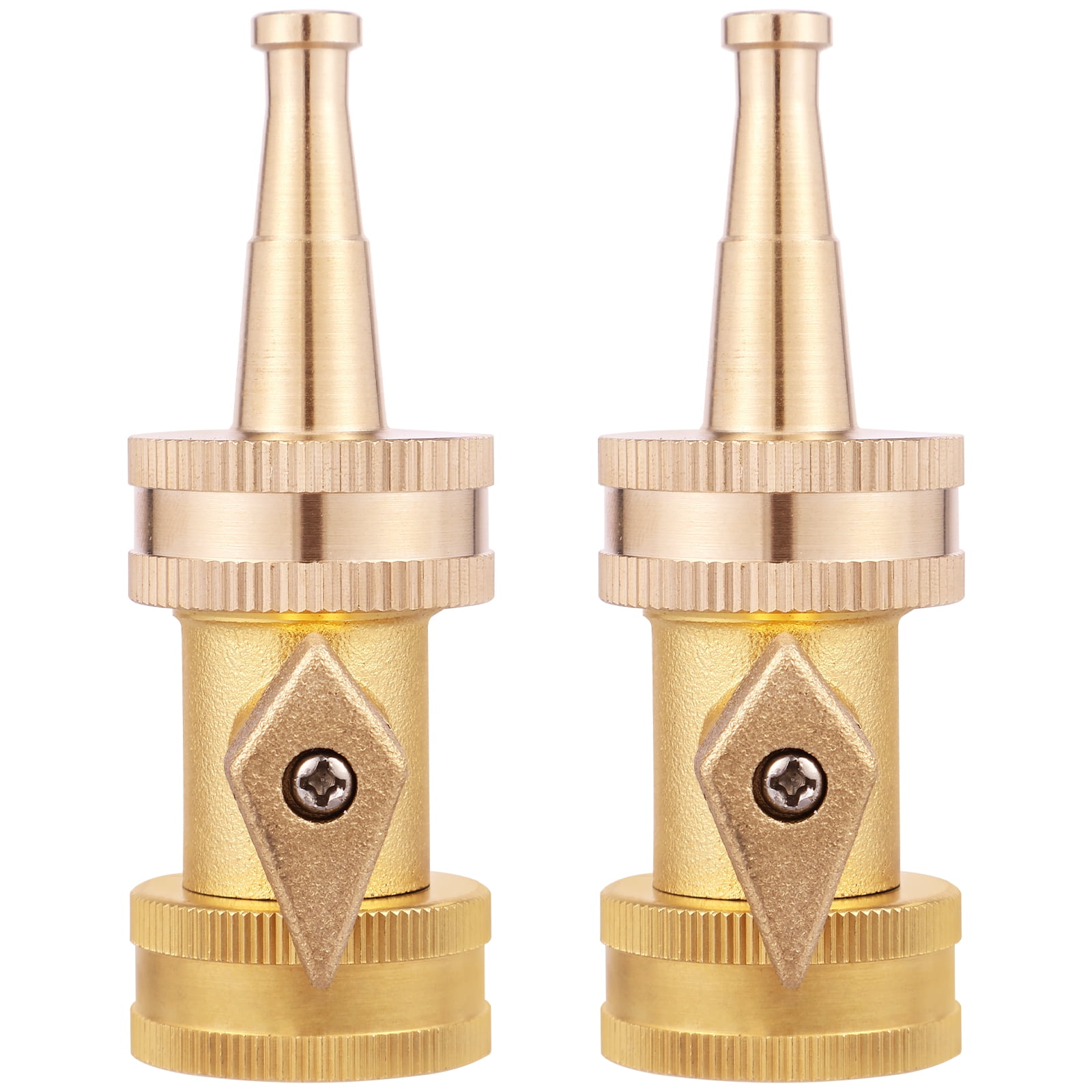 Hose Jet Nozzle,4Pcs High Pressure Hose Nozzle 2inch Heavy Duty Brass ...