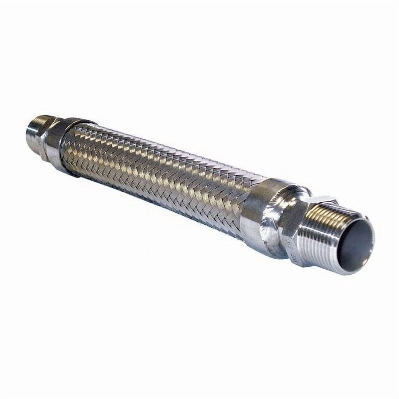 Hose Master Flexible Metal Hose Assembly,1/2"I.D.24" GM050SHM240 ...