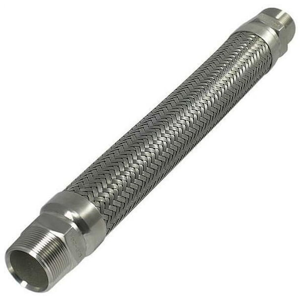 Hose Master Metal Hose Assembly,1/2"I.D.18" CA316HP-0050-018 - Walmart ...