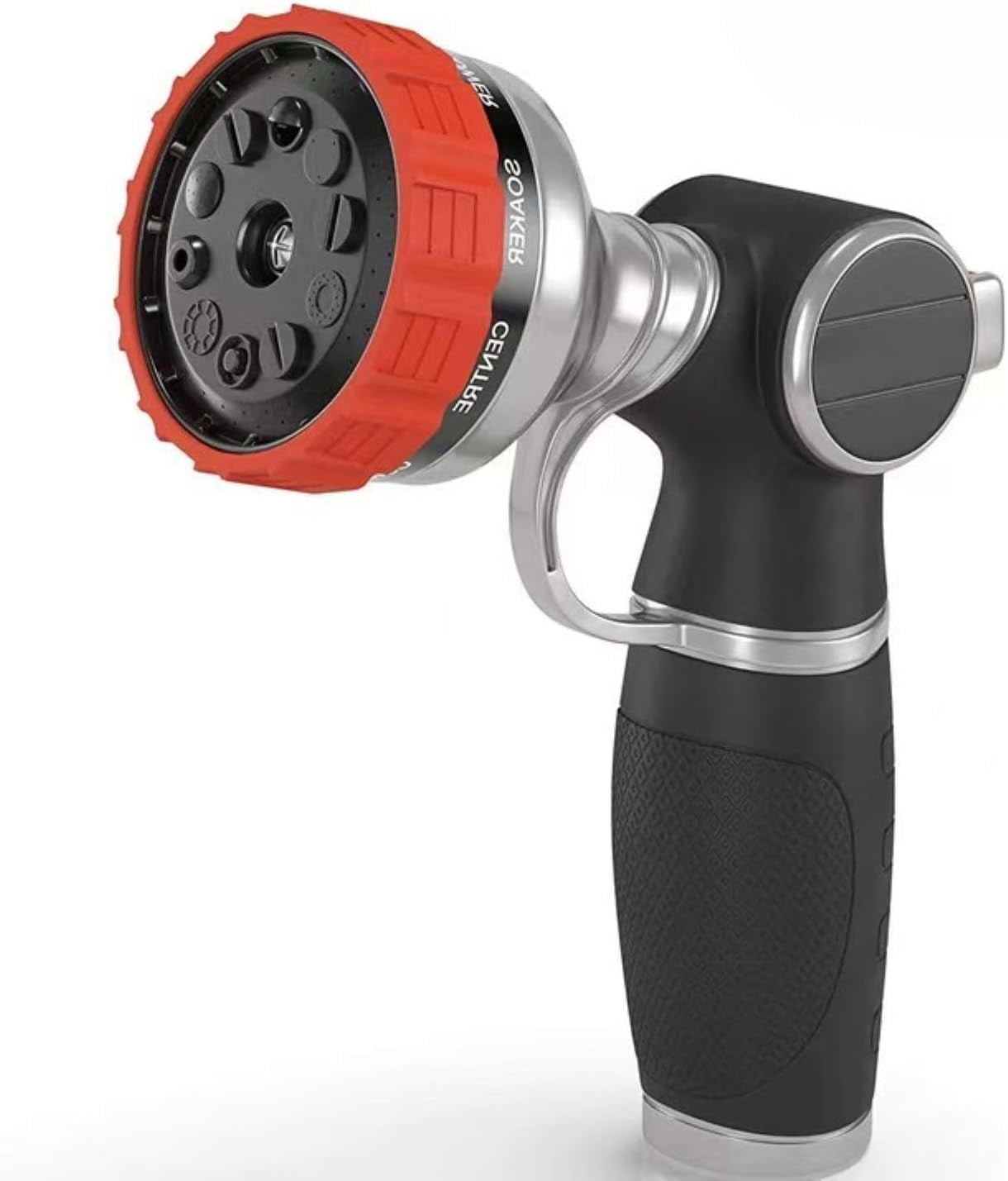 Hose Nozzle,Heavy Duty Metal Garden Hose Nozzles - 10 Spray Patterns ...