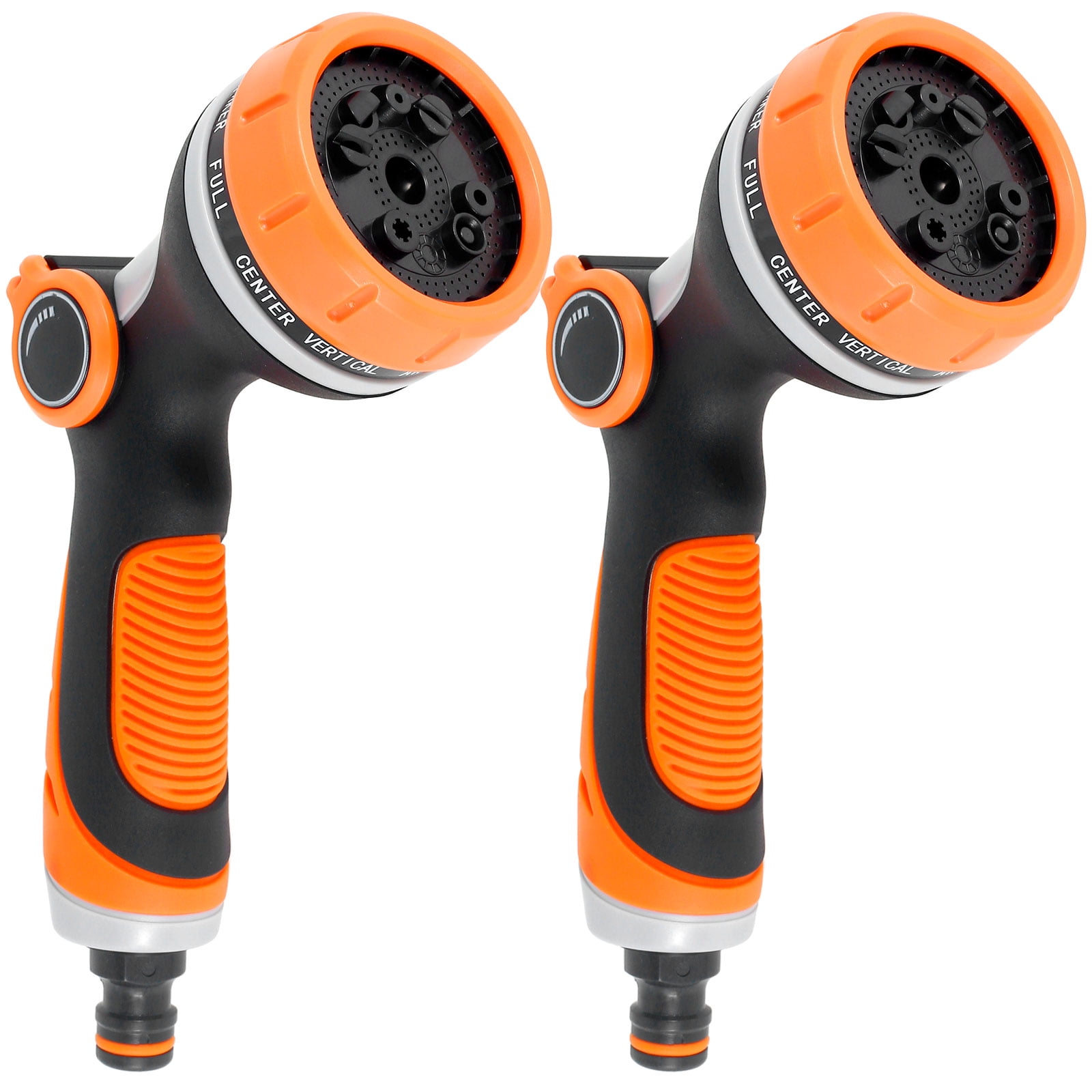 Hose Nozzle Heavy Duty Nozzle 10 Spray Patterns with Thumb Switch with ...