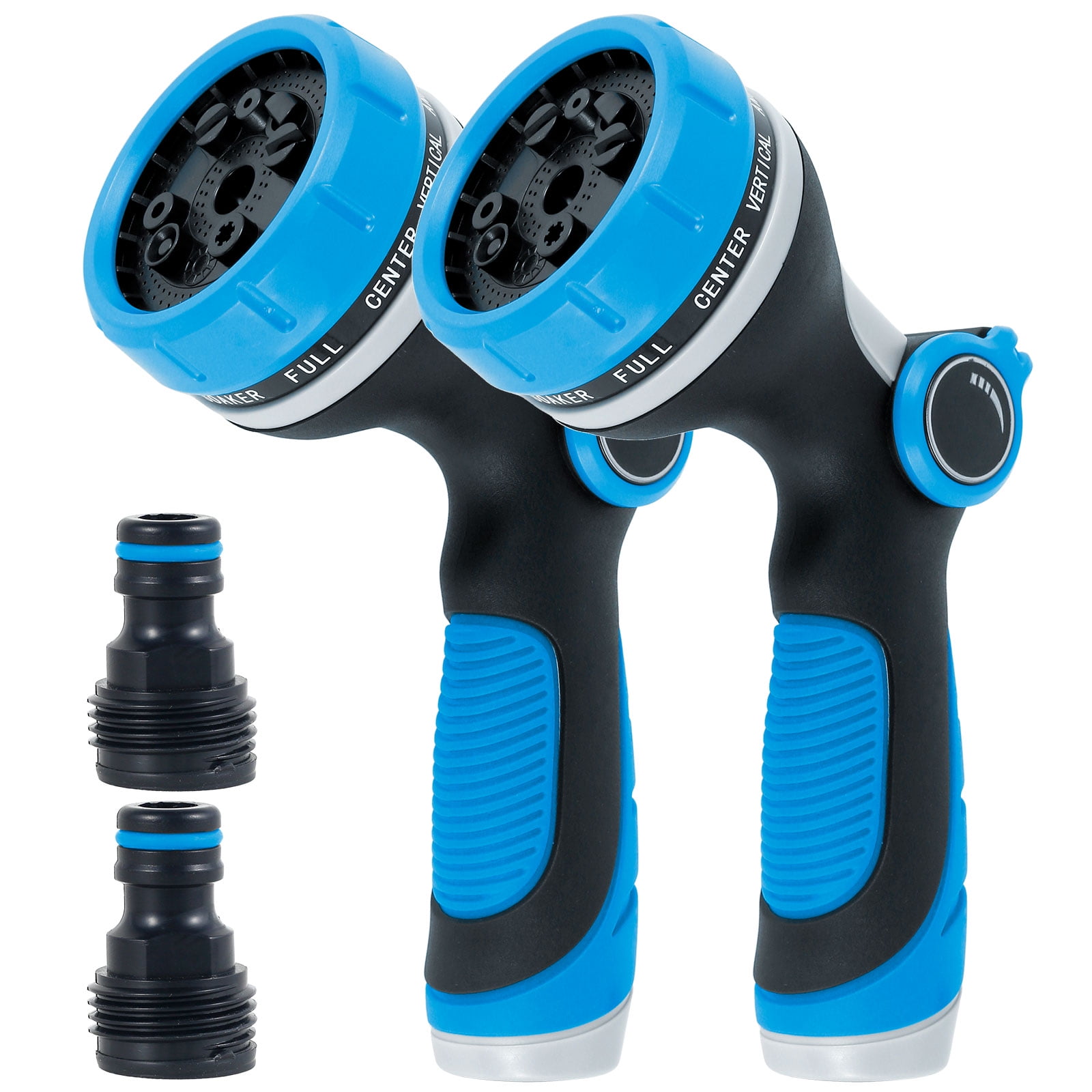 Hose Nozzle Heavy Duty Nozzle 10 Spray Patterns with Thumb Switch with ...