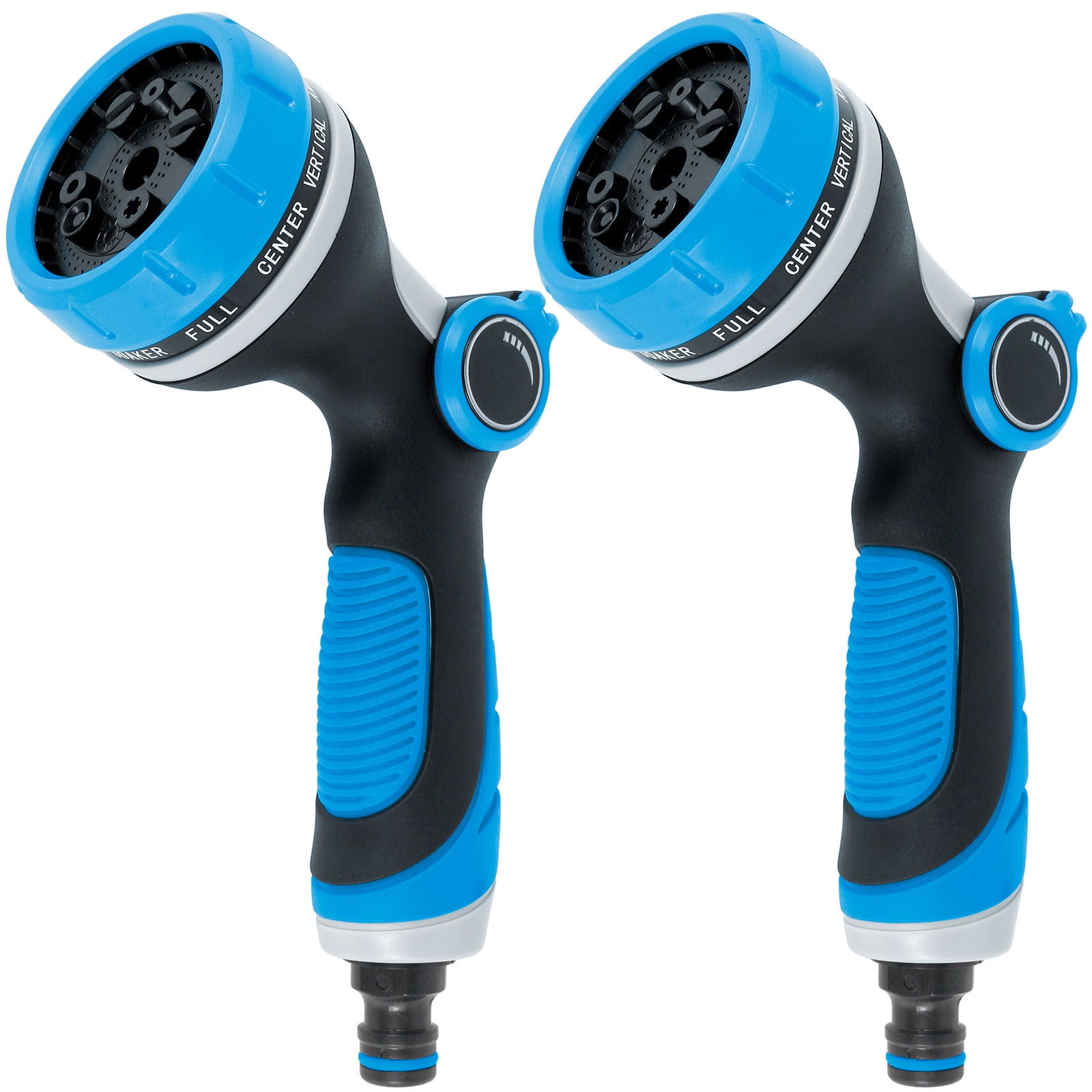 Hose Nozzle Heavy Duty Nozzle 10 Spray Patterns with Thumb Switch with ...