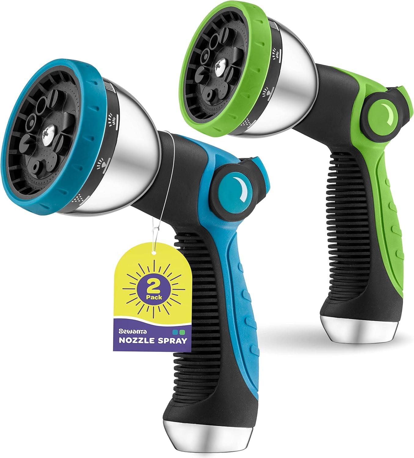 Hose Nozzle Heavy Duty Hose Sprayer With 10 Adjustable Watering ...