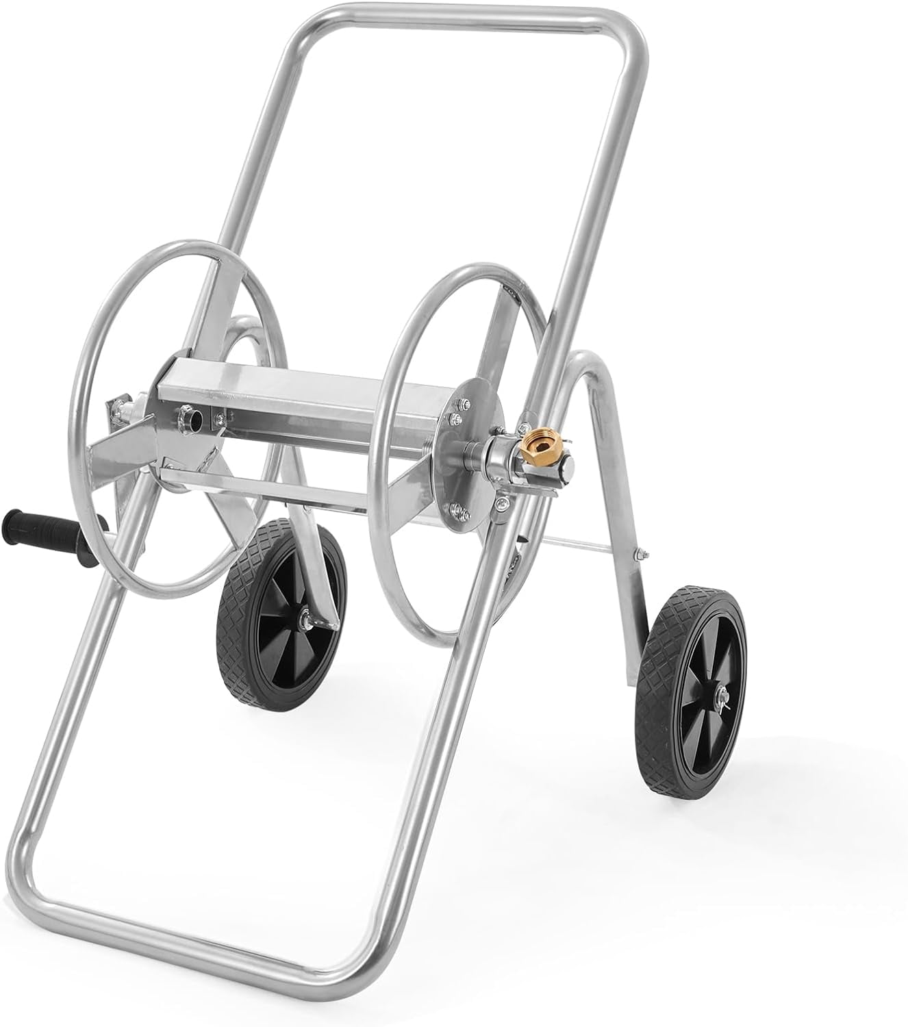 Hose Reel Cart, Hold Up to 175 ft of 5/8’’ Hose (Hose Not Included ...