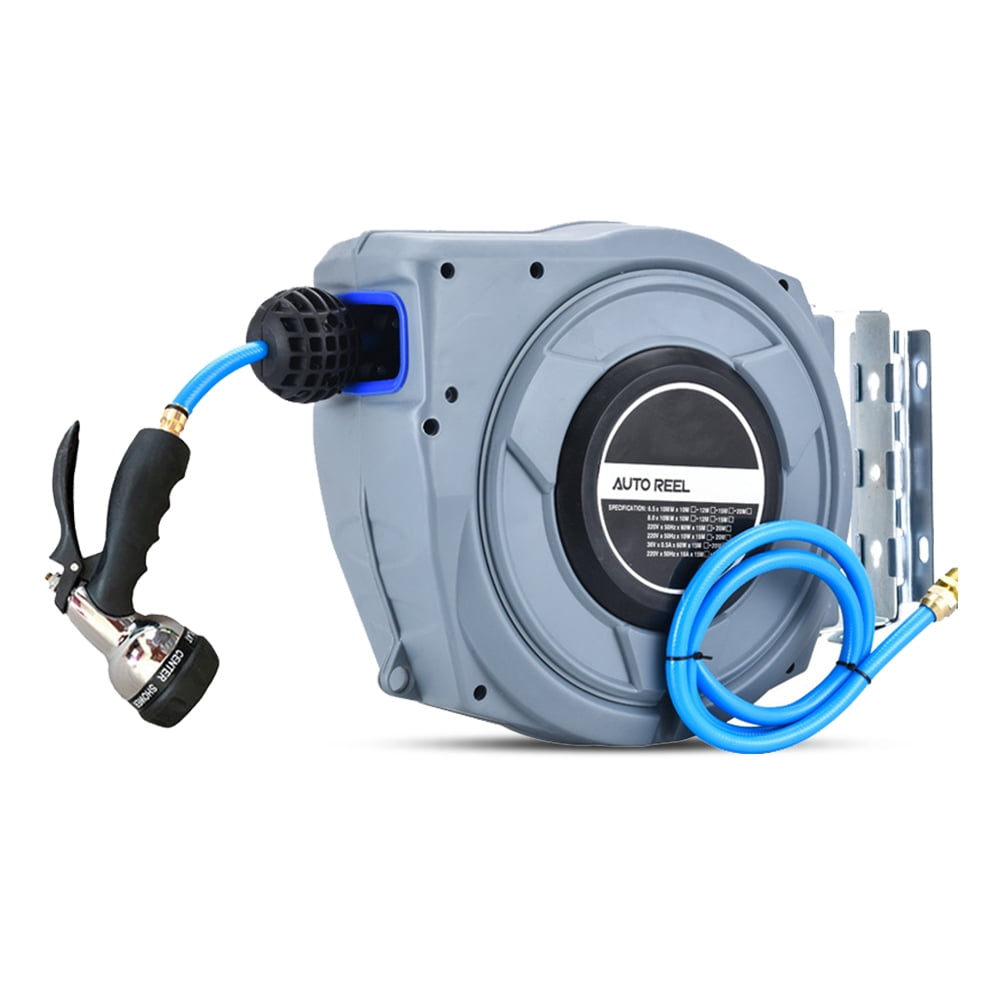 Hose Reel,Swivel Rewind Reel Rewind Reel Car 180 Swivel Rewind With 6 ...