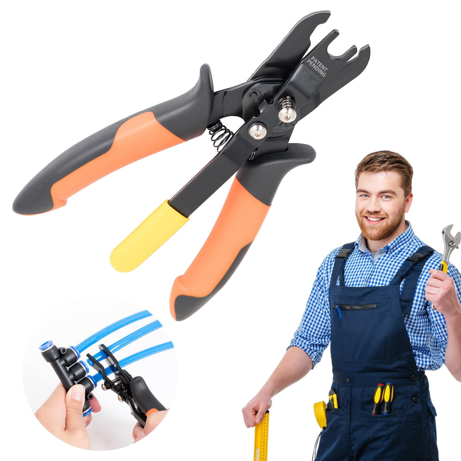 Hose Removal Pliers，Air Line Removal Tool,Push To Connect Fittings ...