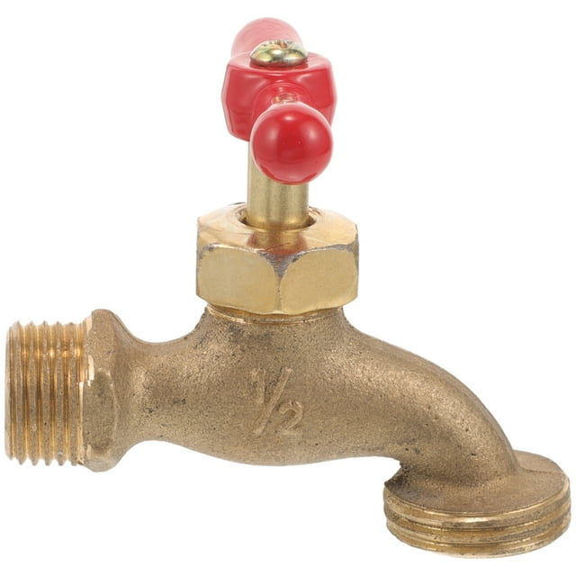 Hose Safemend Garden Tap Yard Faucet Outdoor Water Spigot Brass Faucet ...