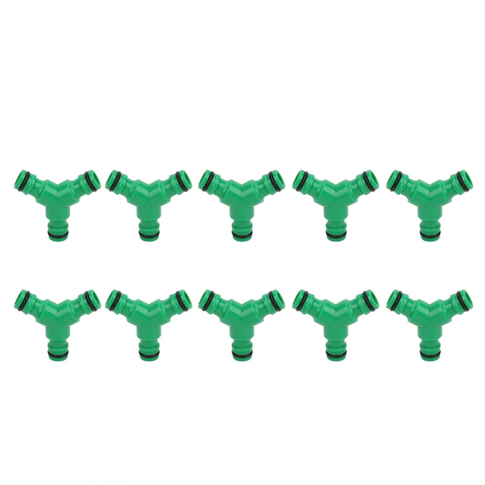 Hose Splitter, 10pcs 3 Way Coupling, Water Hose Fitting, Y Connector ...