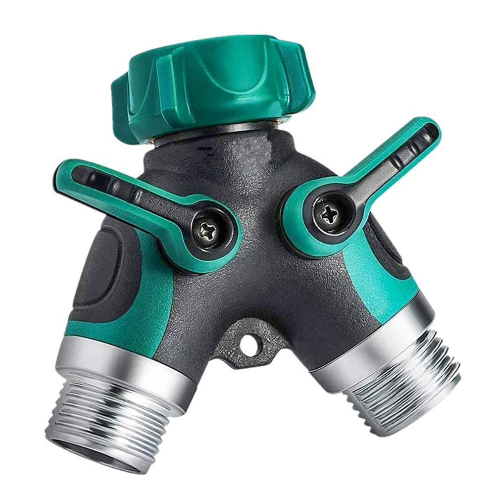 Hose Splitter 2 Way HMF23 Heavy Duty, Garden Hose Splitter, Water Hose ...