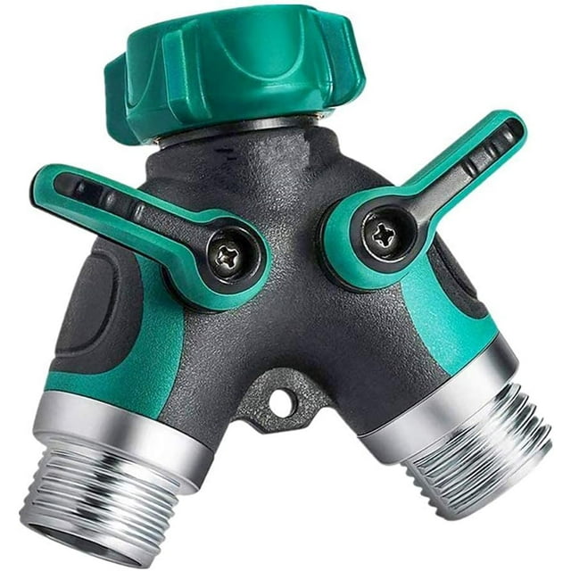 Hose Splitter 2 Way Heavy Duty, Garden Hose Splitter, Water Hose ...